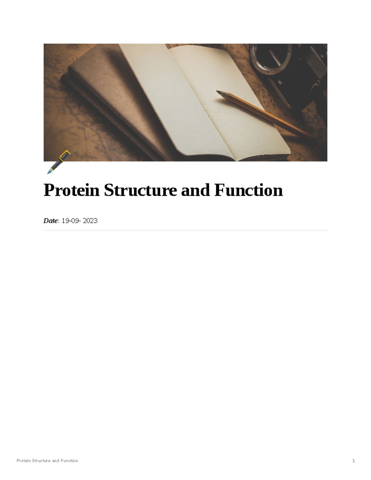 Protein Structure and Function ff0d49c6c9aa4bd6811840 ab27fcd6cd - 🖋 ...
