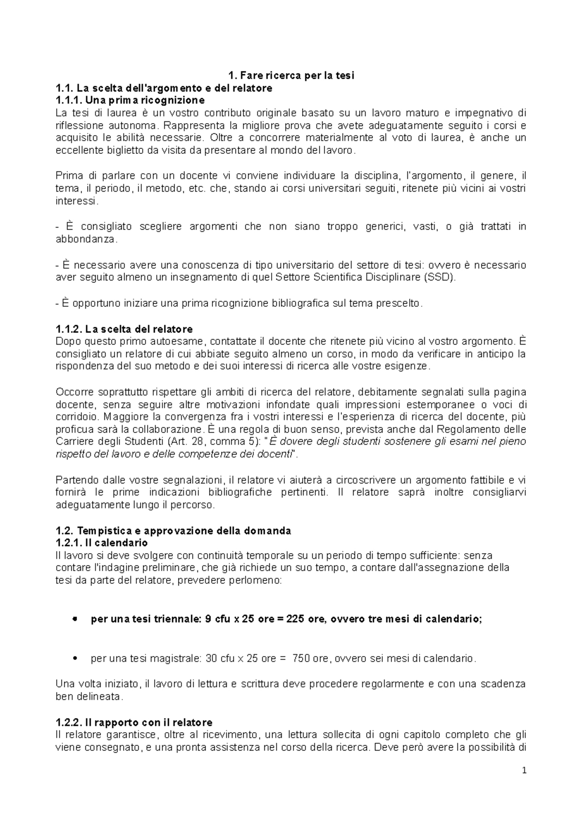 Come fare la tesi - Appunti come scrivere tesi - Fare ricerca per la ...