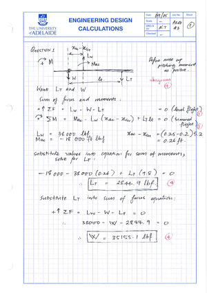 Tutorial Questions - Material Selection AND Failure Analysis - MATERIAL ...