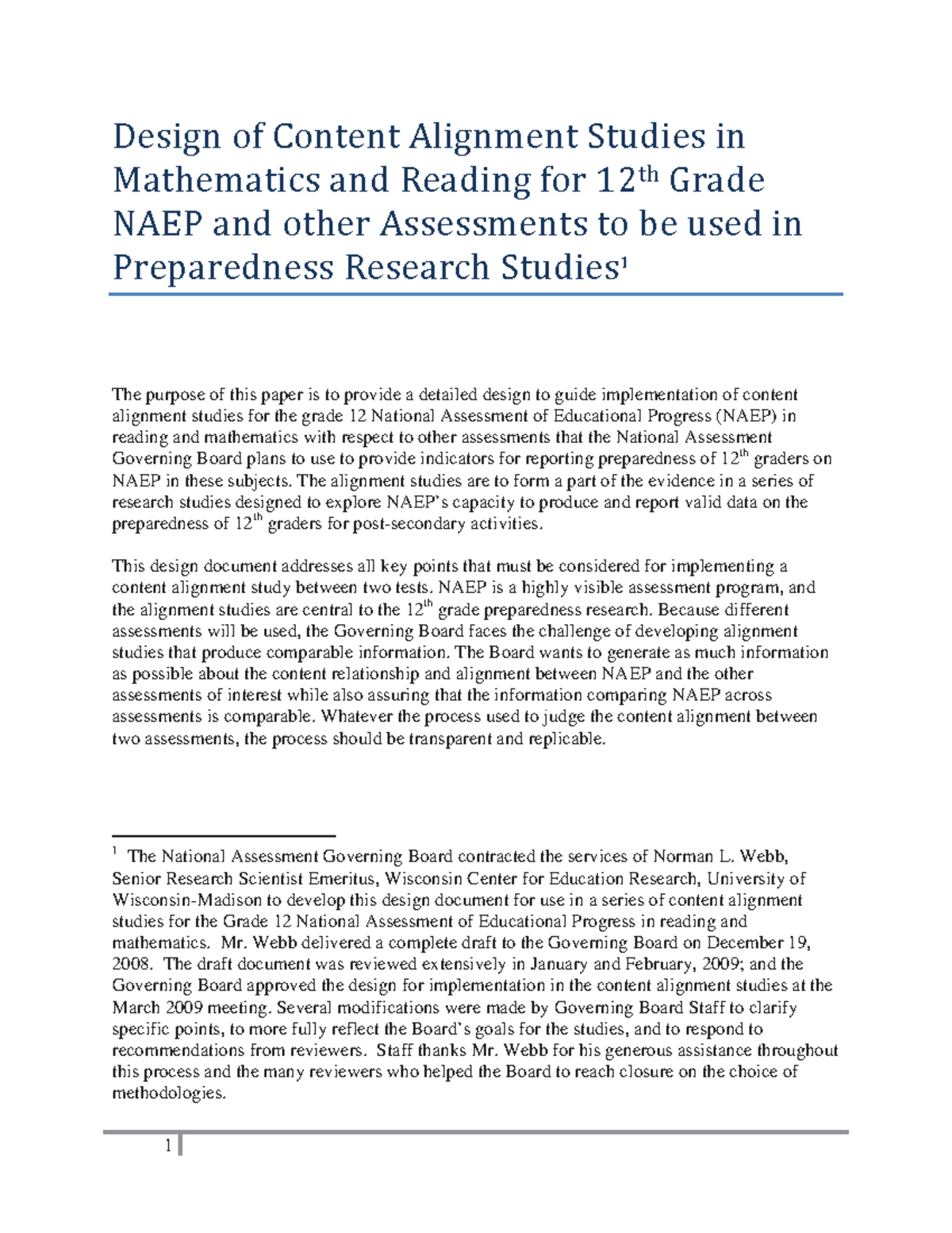 Alignment study-NAEP - Lecture notes 2 - - Studocu