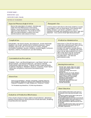 End of Life Concept Map - ATI Remediation Template - STUDENT NAME ...