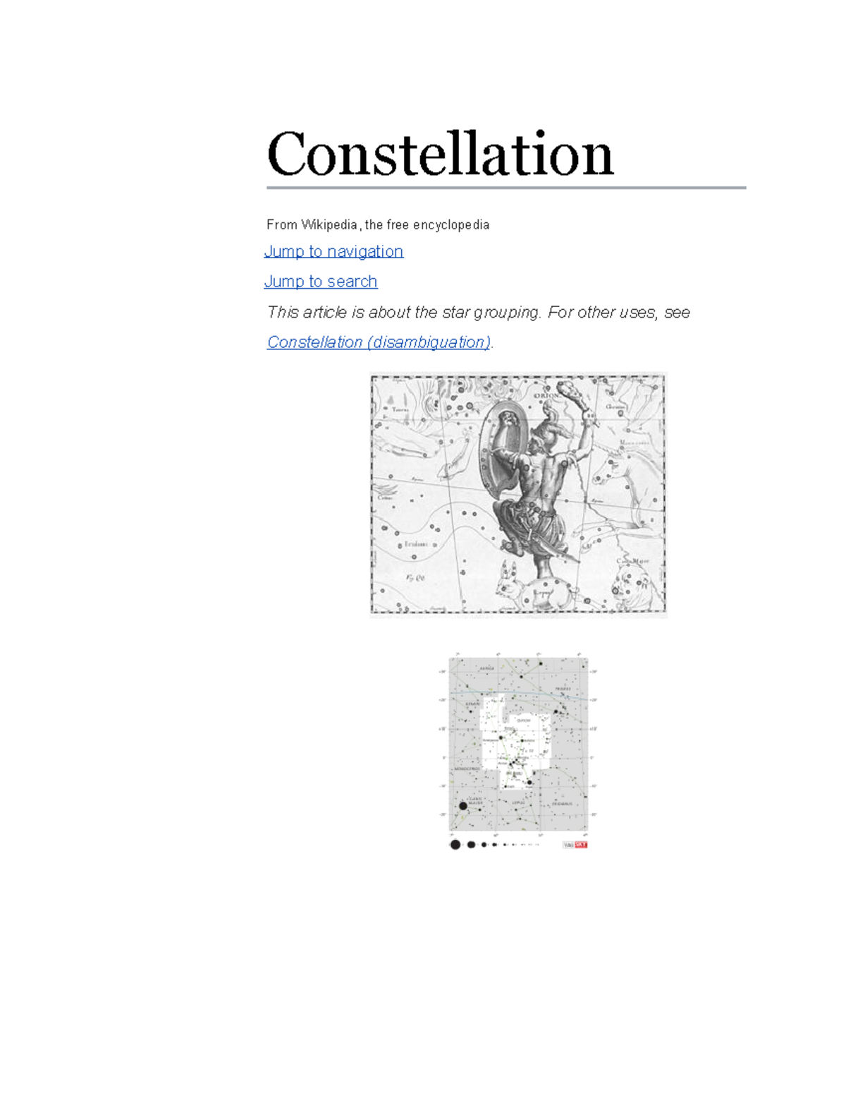 Constellation - Constellation From Wikipedia, the free encyclopedia ...