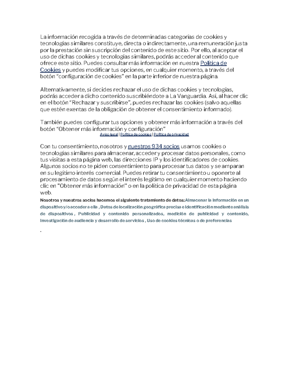 Tekefon - rrfff - La información recogida a través de determinadas ...