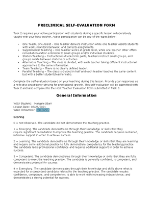 PCE C935 Task 1 complete - A. Describe three classroom management ...