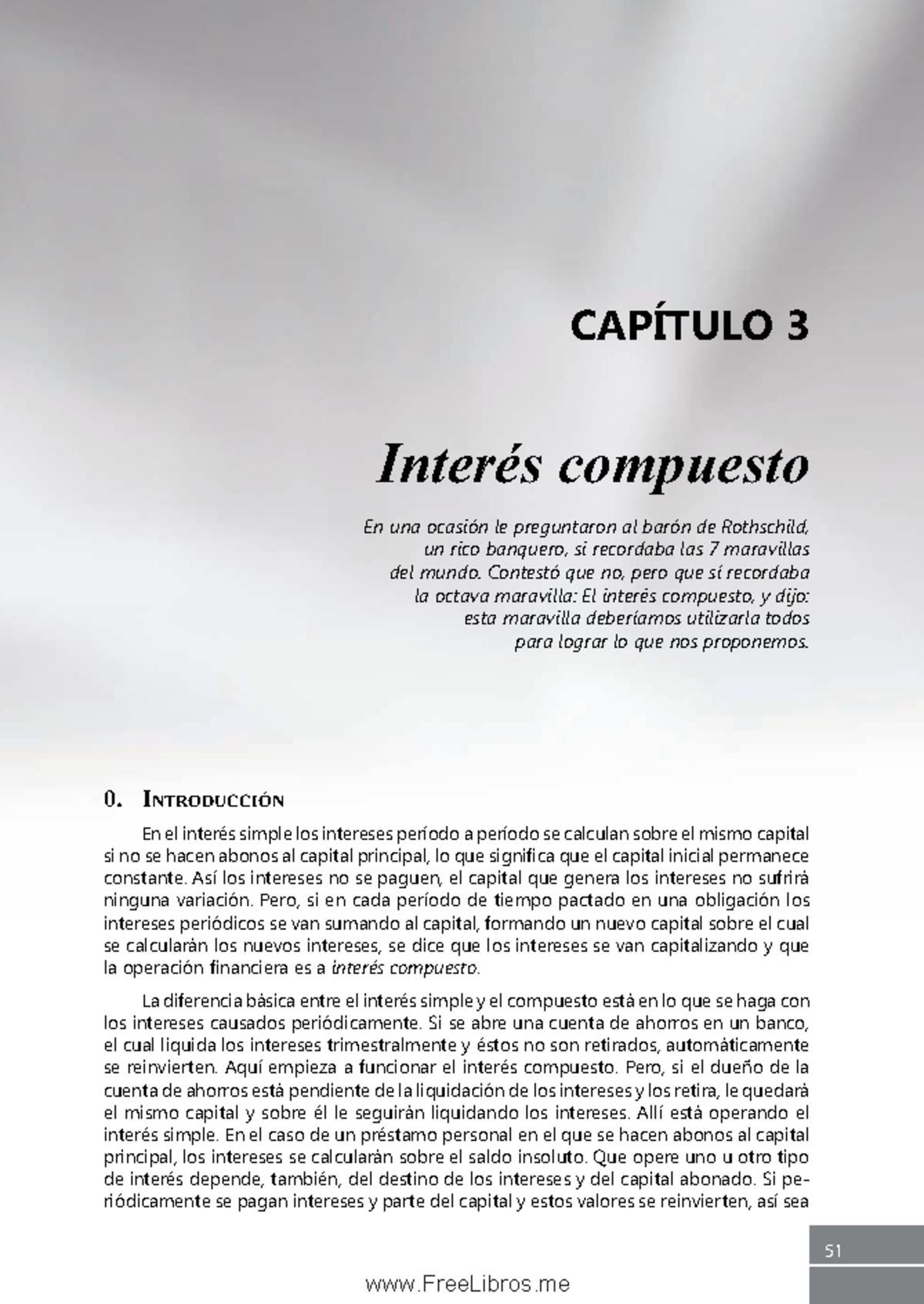 Lectura Guia Interes Compuesto - 5151 CAPÍTULO 3 Interés compuesto En ...