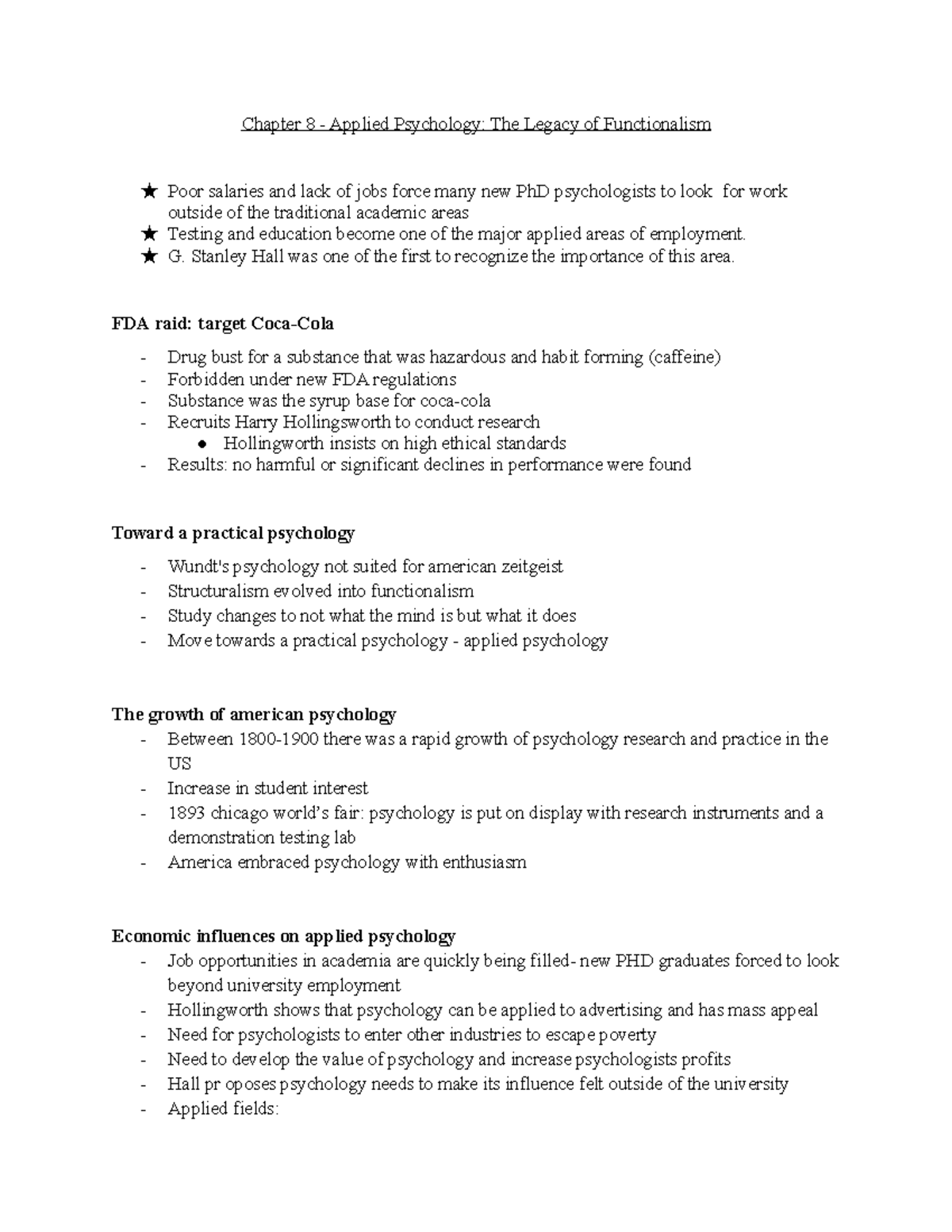 CH 8 PSYCH 415 0 - CH 8 NOTES Psyc 4150 Edwin Brainerd - Chapter 8 ...