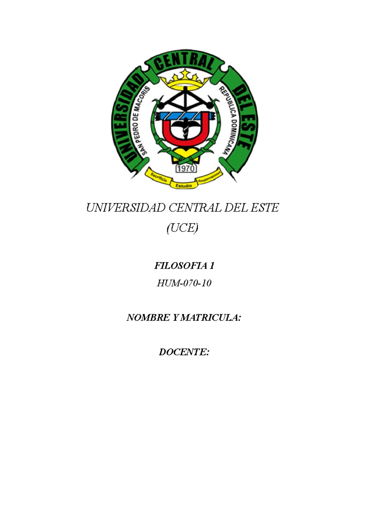 Términos claves en la cultura mitológica dominicana - UNIVERSIDAD ...