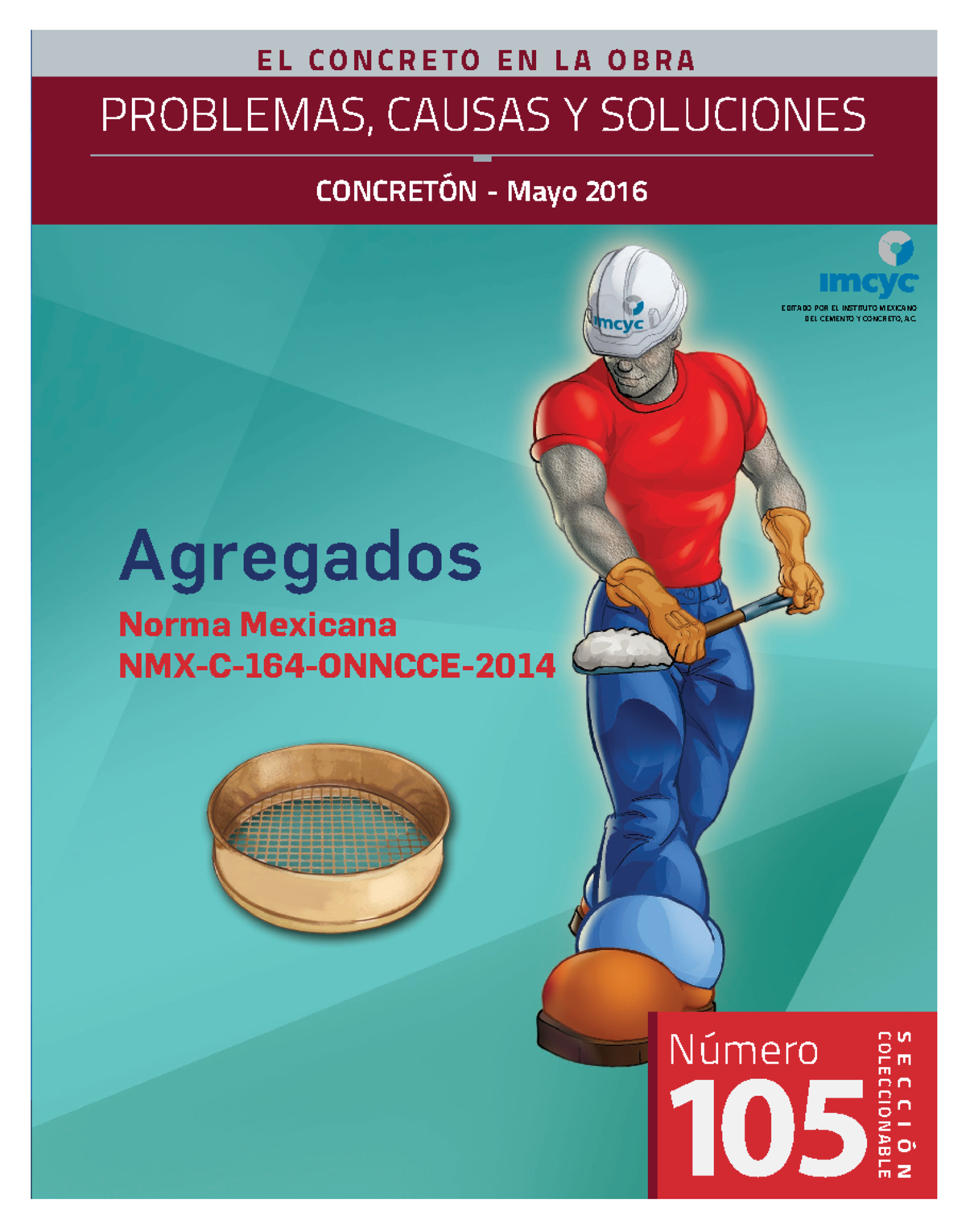 NMX-C-164- Onncce-2014 ( Densidad Y Absorcion DE LOS Agregados Gruesos ...