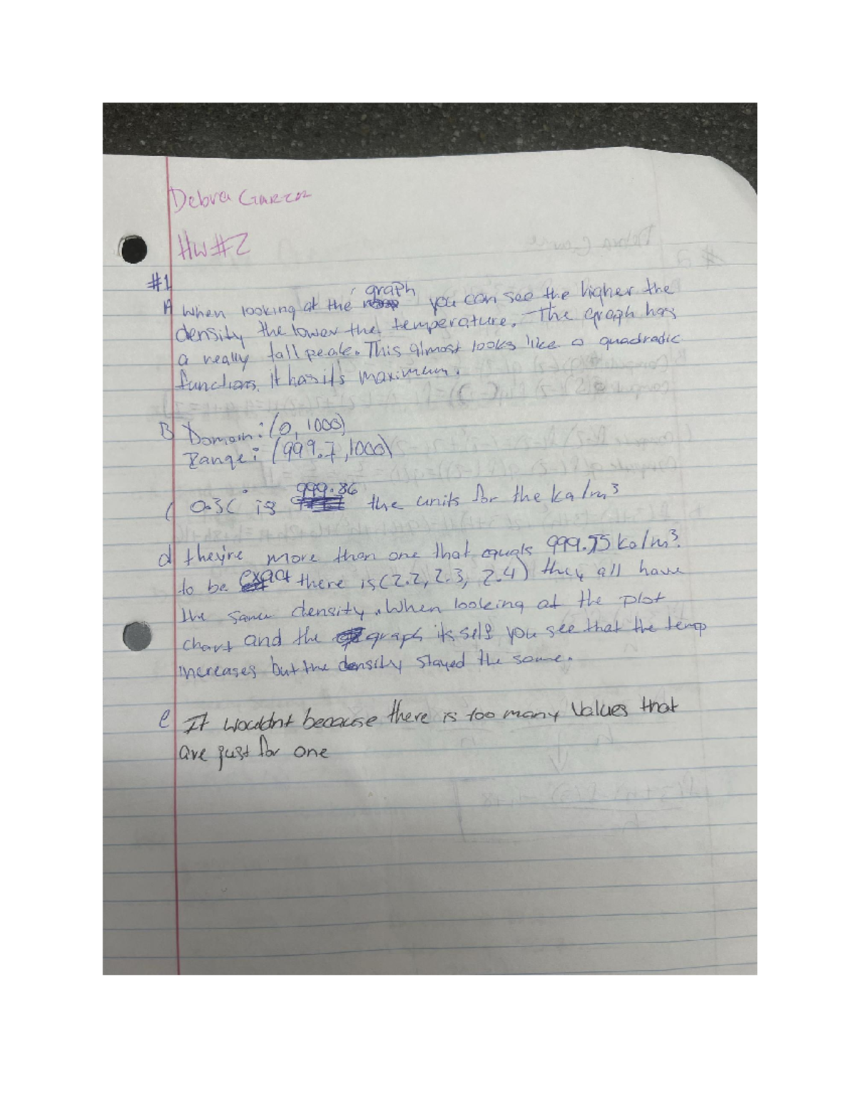 CALCULUS HOMEWORK NUMBER 2 6 PAGES WORTH FROM TEXTBOOK GIVEN FOR THE ...