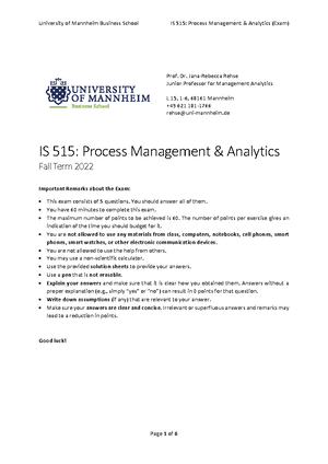 Process Management Cheat sheet - Process Management & Analytics Cheat ...