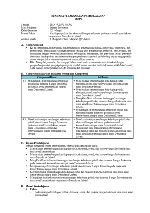 RPP Lengkap Dengan Bahan AJAR, LKPD DAN Instrumen - RENCANA PELAKSANAAN ...