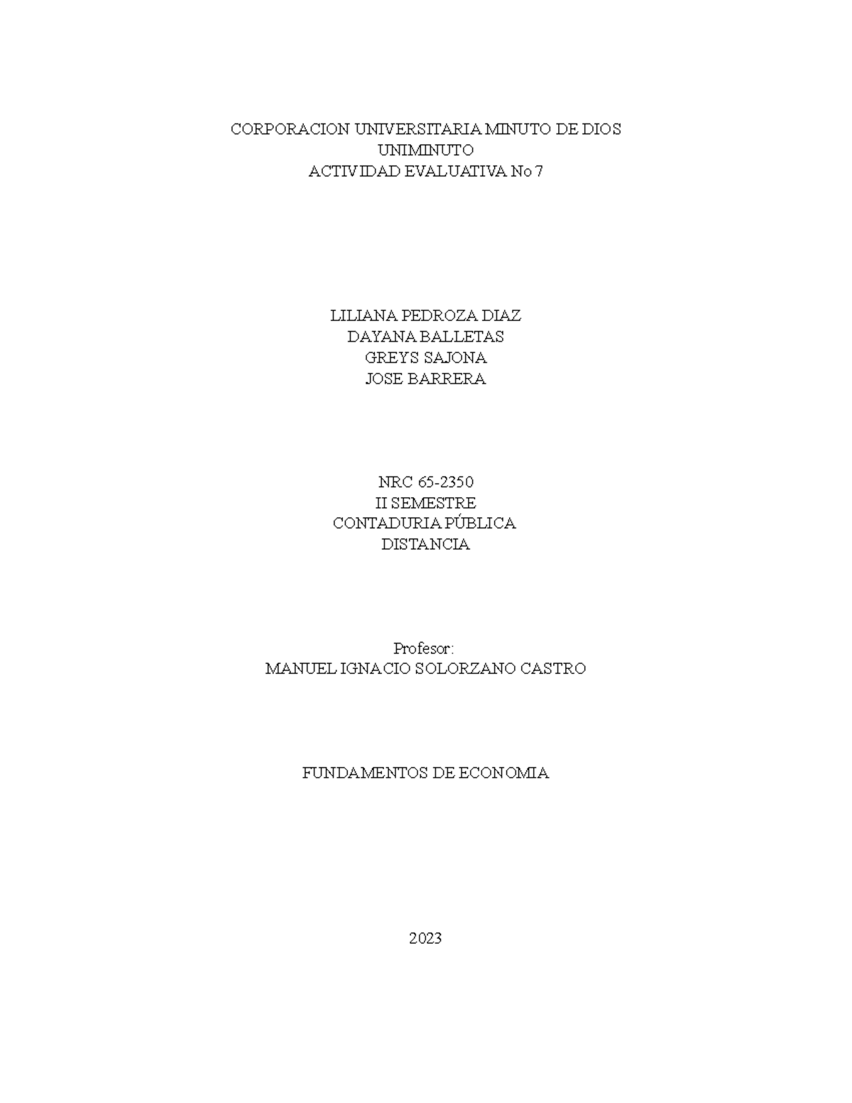 Monetario y cambiario - dasda - Contabilidad - CORPORACION UNIVERSITARIA MINUTO DE DIOS ...
