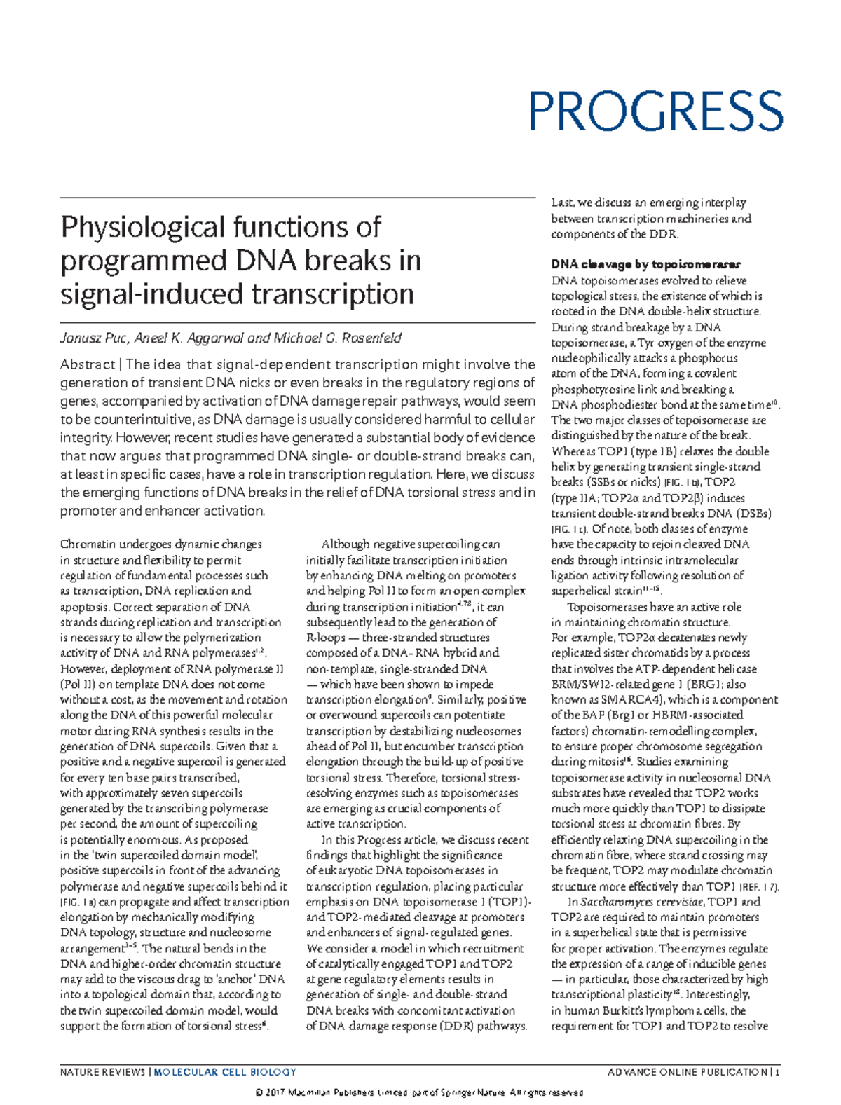 02 - 2017 - Physiological functions of programmed DNA breaks in signal ...