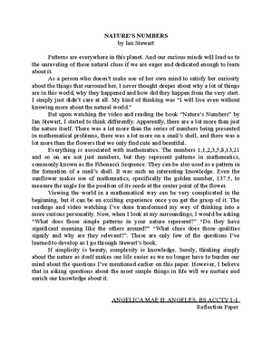 GEC 03 - Module 3 - MMW - GEC 03 Mathematics in the Modern World Problem Solving and Reasoning ...