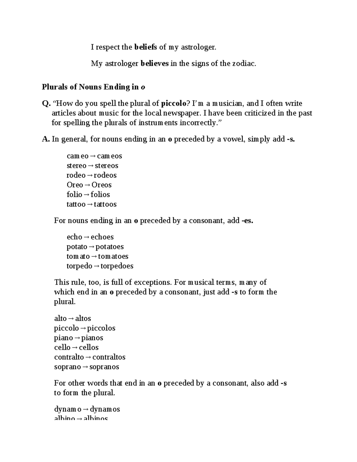 The Bible grammar-19 - When a noun ends in y preceded by a vowel, just ...