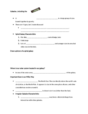 Internet Lab Activity Beyond the Milky Way Student - Webquest “Beyond ...