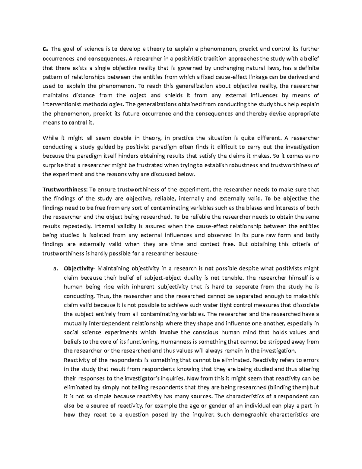 ARP-03 - Some of the alternative research methodologies mentioned ...