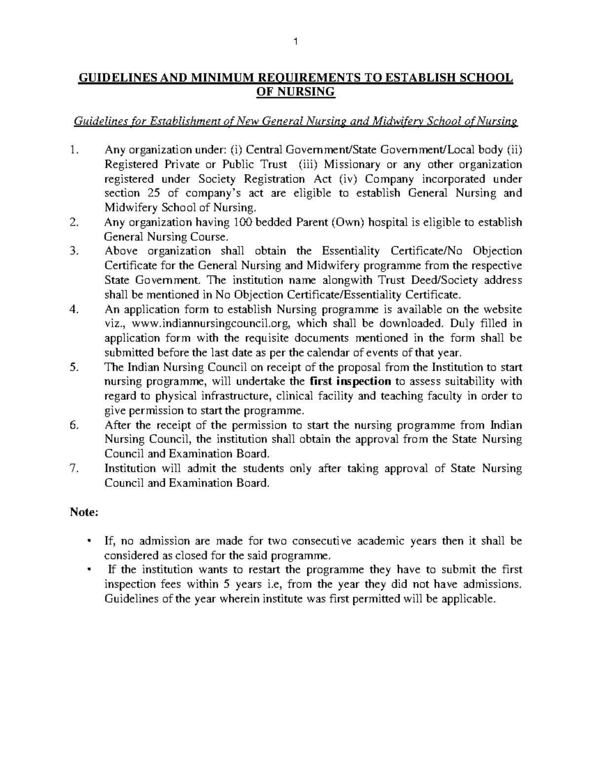 Guidelines-for-GNM - Lecture notes - GUIDELINES AND MINIMUM ...