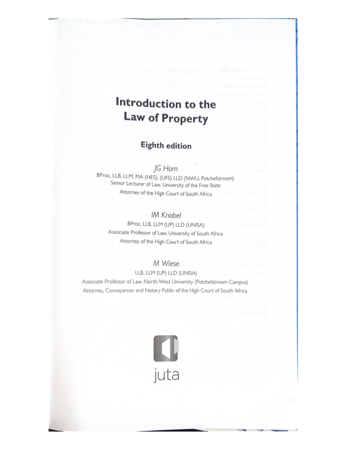 Law of Property(chapter 1&2) - CPLD021 - Studocu
