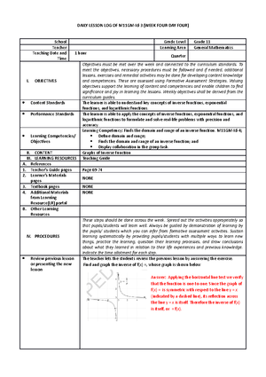 Lesson 1 Statprob COmputing - Computing the Probabilities Corresponding to a given Random ...