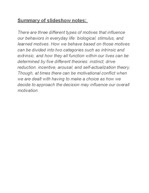 Motivation,+Emotion+&+Personality+Unit+Test - MOTIVATION, EMOTION ...