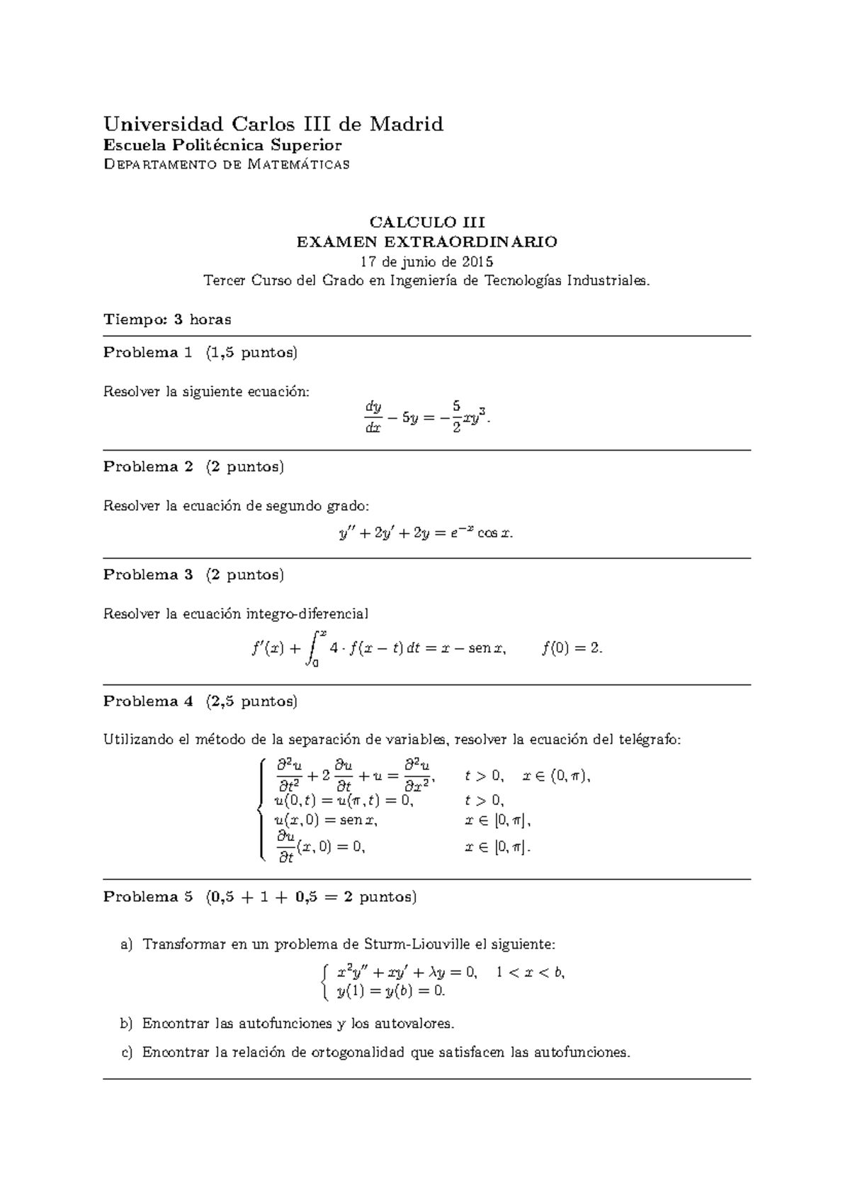 ENUN 2014-2015 Extra - EXAMEN - Universidad Carlos III de Madrid ...