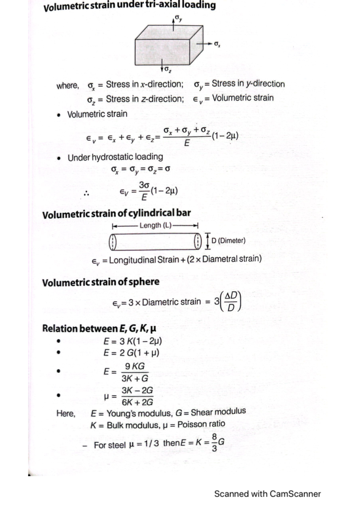MOS Theory - 2 - Important - ME 312 - Studocu