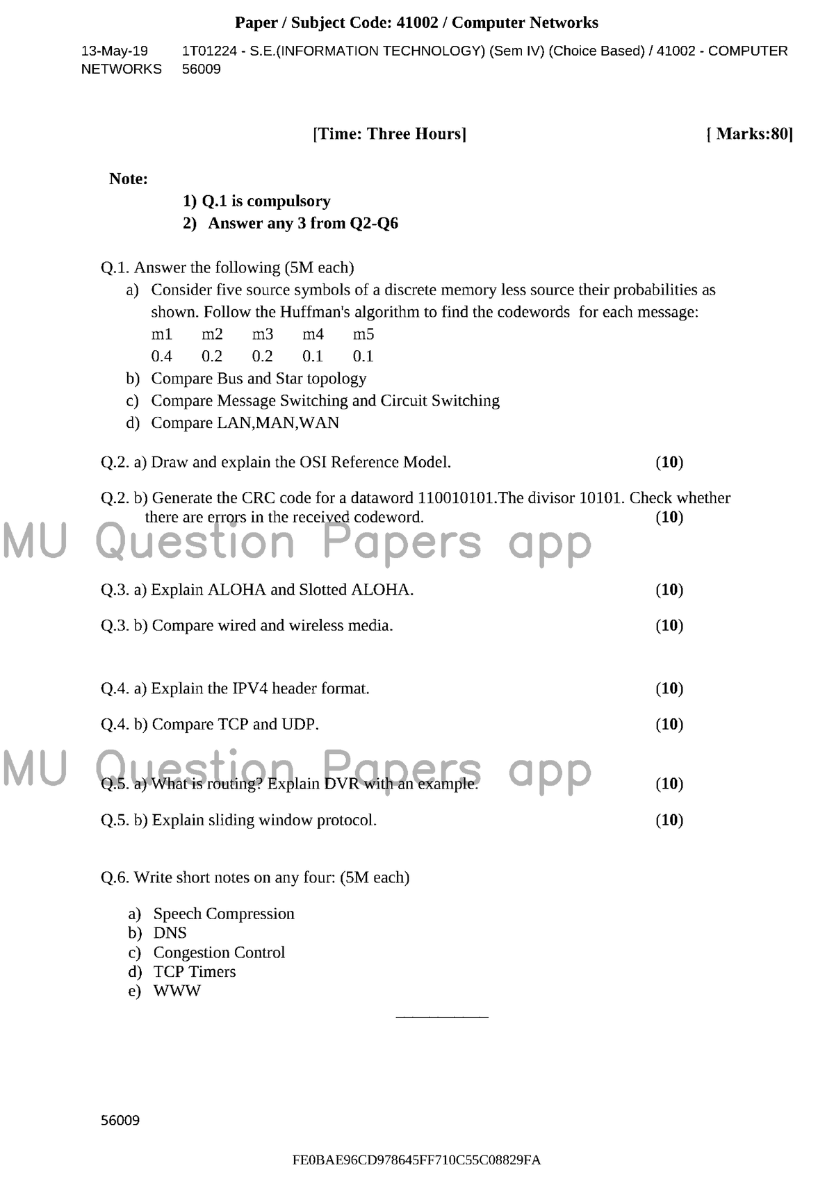 Cnnd s18 merged - study material - Bachelor of Engineering in ...