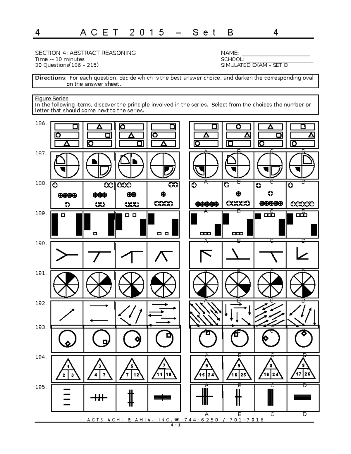 ACET2015 Simulated-EXAM-SET-B Section-4 Abstract- Reasoning-v.8 ...