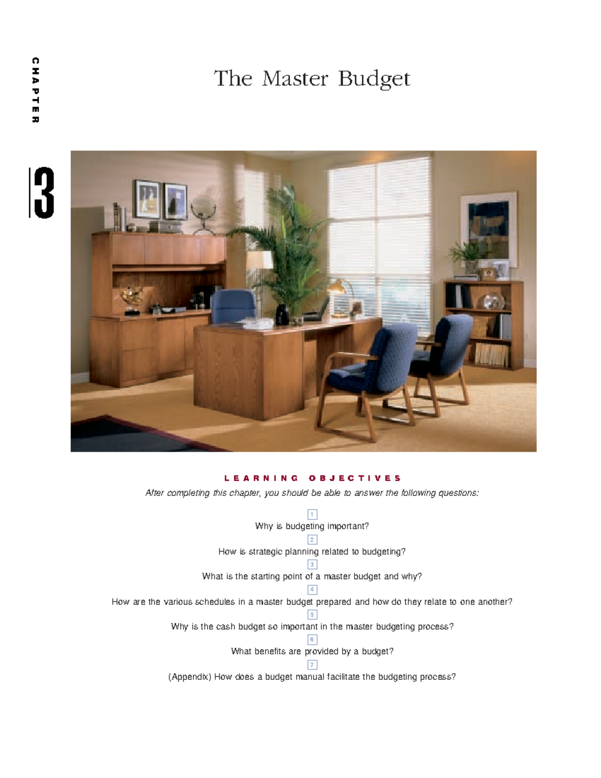 Chapter 13 - The Master Budget - Copy - 13 The Master Budget ####### C ...