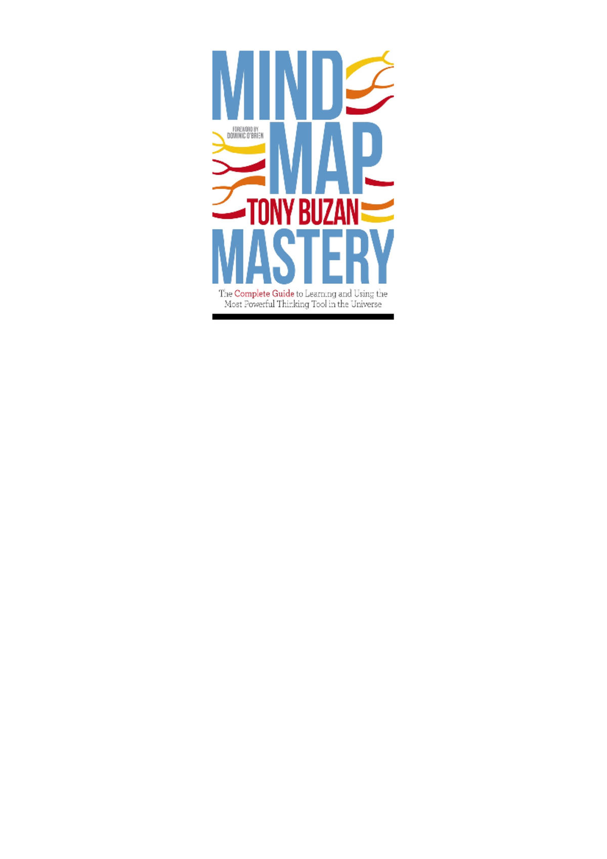 Tony Buzan - Mind Map Mastery The Complete Guide to Learning and Using ...