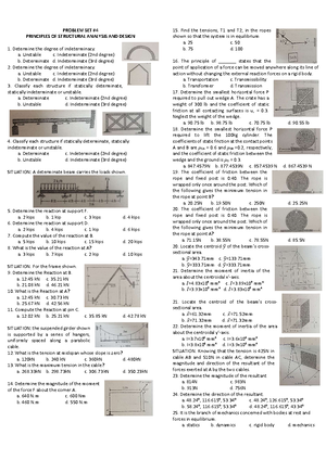 Civil Engineering Board EXAM Topics - CIVIL ENGINEERING BOARD EXAM TOPICS: MSTE (Math, Surveying ...