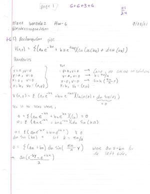 Homework 11 Corrections - PHYS 401 - Studocu