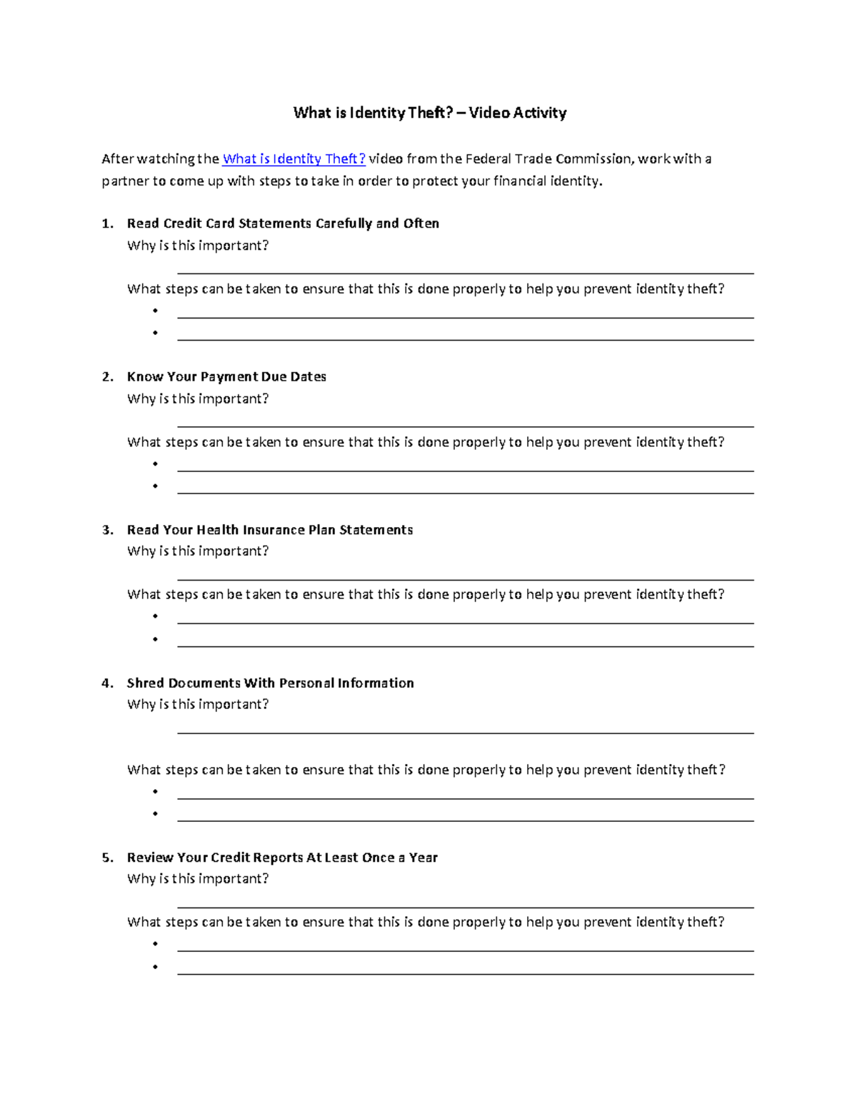 What is identity theftwithvideotechskills 2 - What is Identity Theft ...