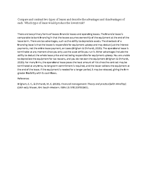 Topic 8 discussion Question - Topic 8 discussion Question The most ...