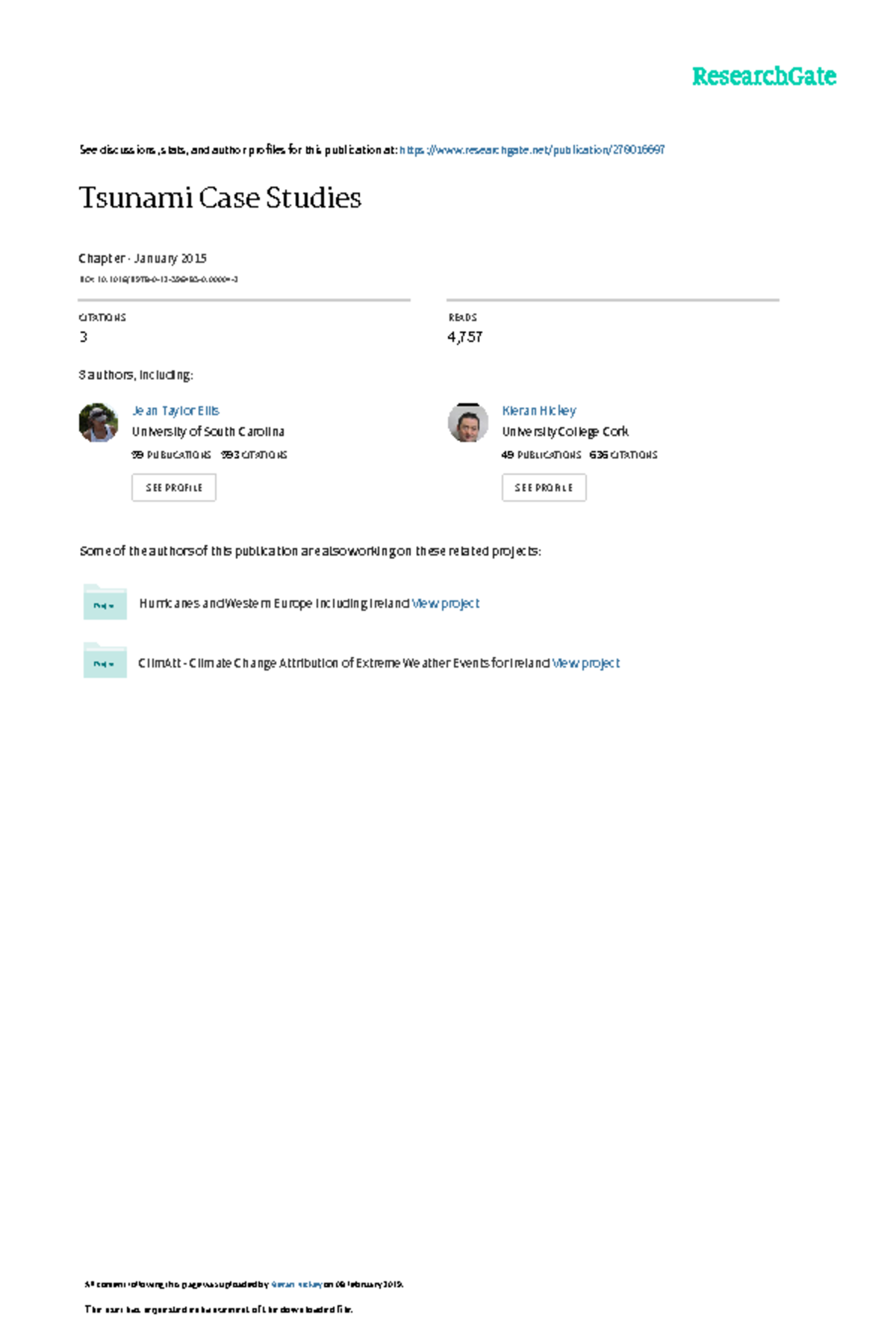 Tsunami Case Studies - See discussions, stats, and author profiles for ...