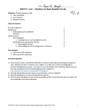 ECE 3710 - Lab 7 - ECE 3710 Lab - 2013; TESSAL Center; School of ...