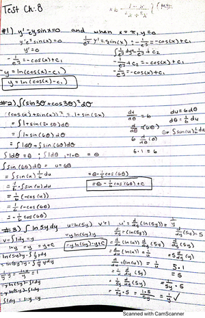 Calculus 2 6.3 hw - Each week there is assigned hw and she assigns certain numbers from the ...