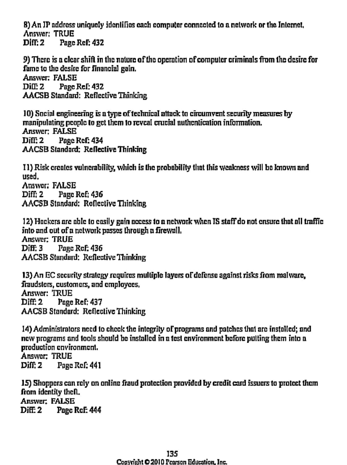 ACC387 4 - Hdhd - 8) An IP address uniquely identifies each computer ...