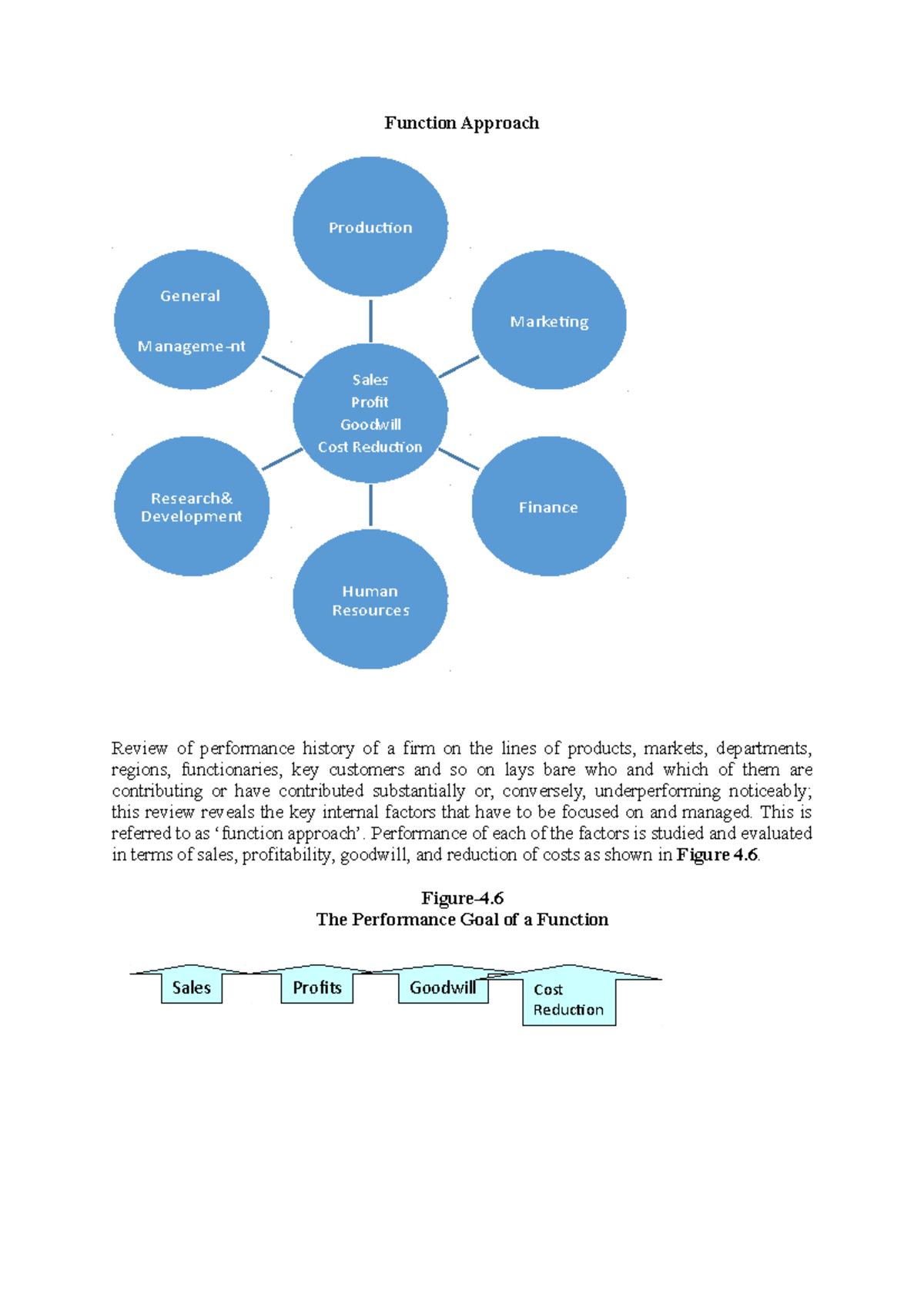 Function Approach - chapter 4 - Sales Profits Goodwill Cost Reduction ...