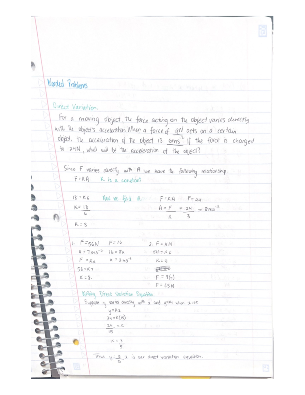 Variations - direct variation, inverse variation, joint variation ...