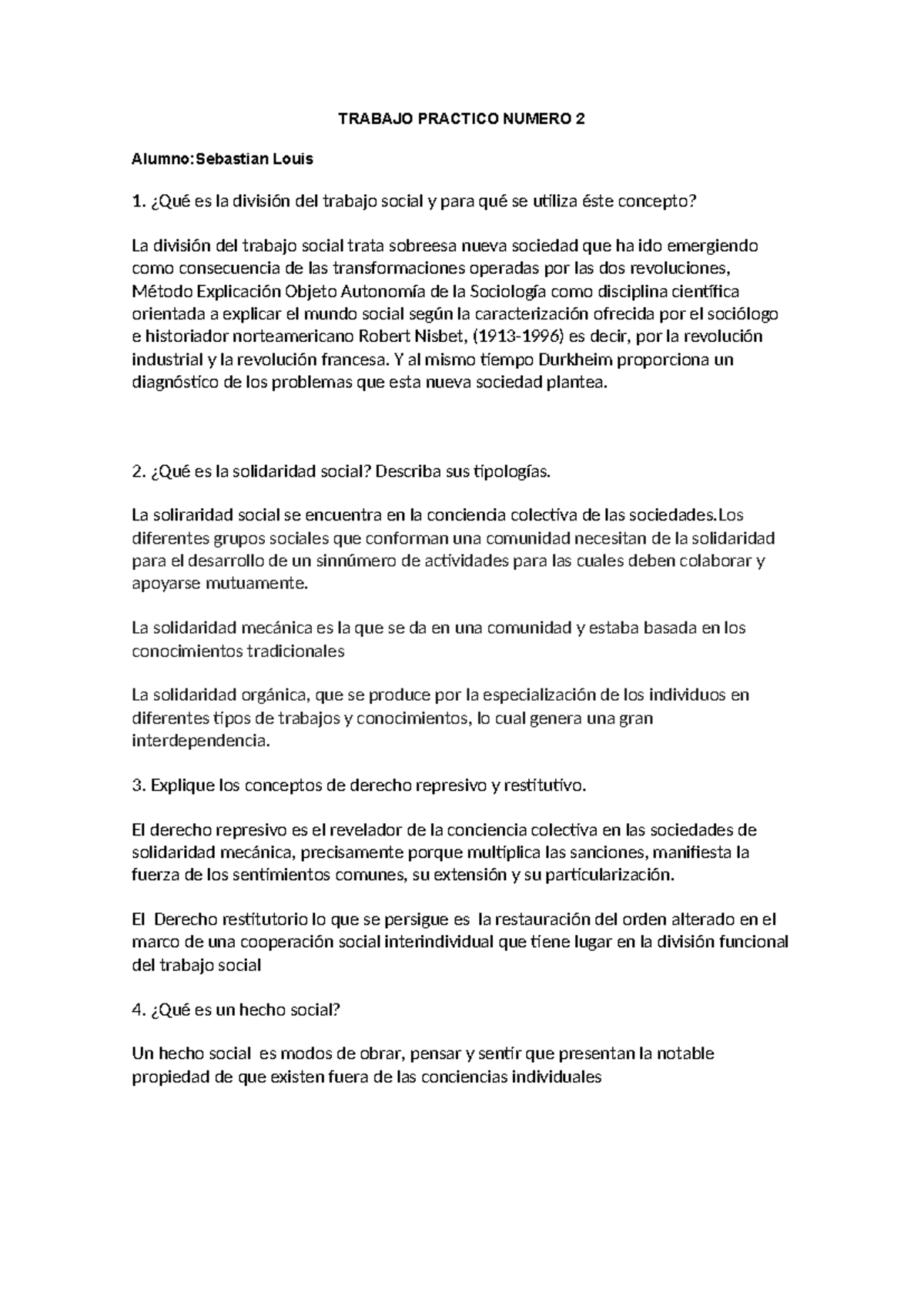 TP 2 Sebastian Louis - descrip - TRABAJO PRACTICO NUMERO 2 Alumno ...