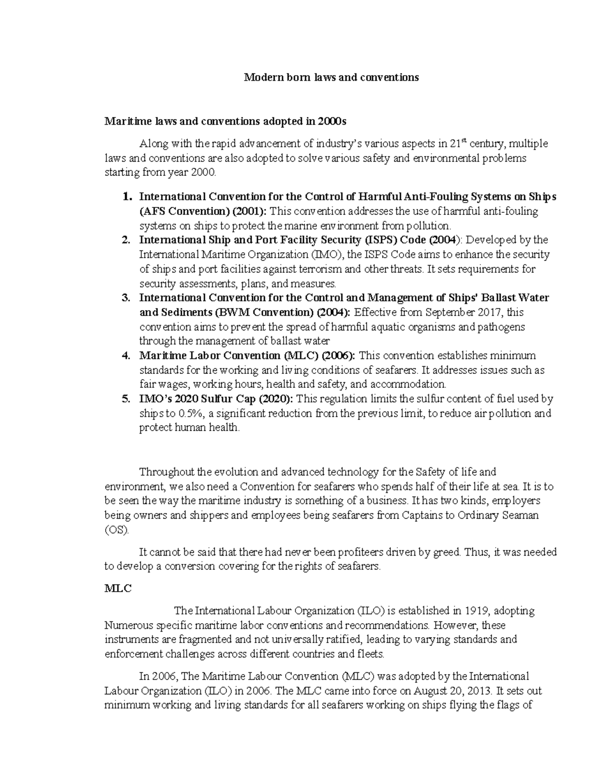 Digital twin - Modern born laws and conventions Maritime laws and ...