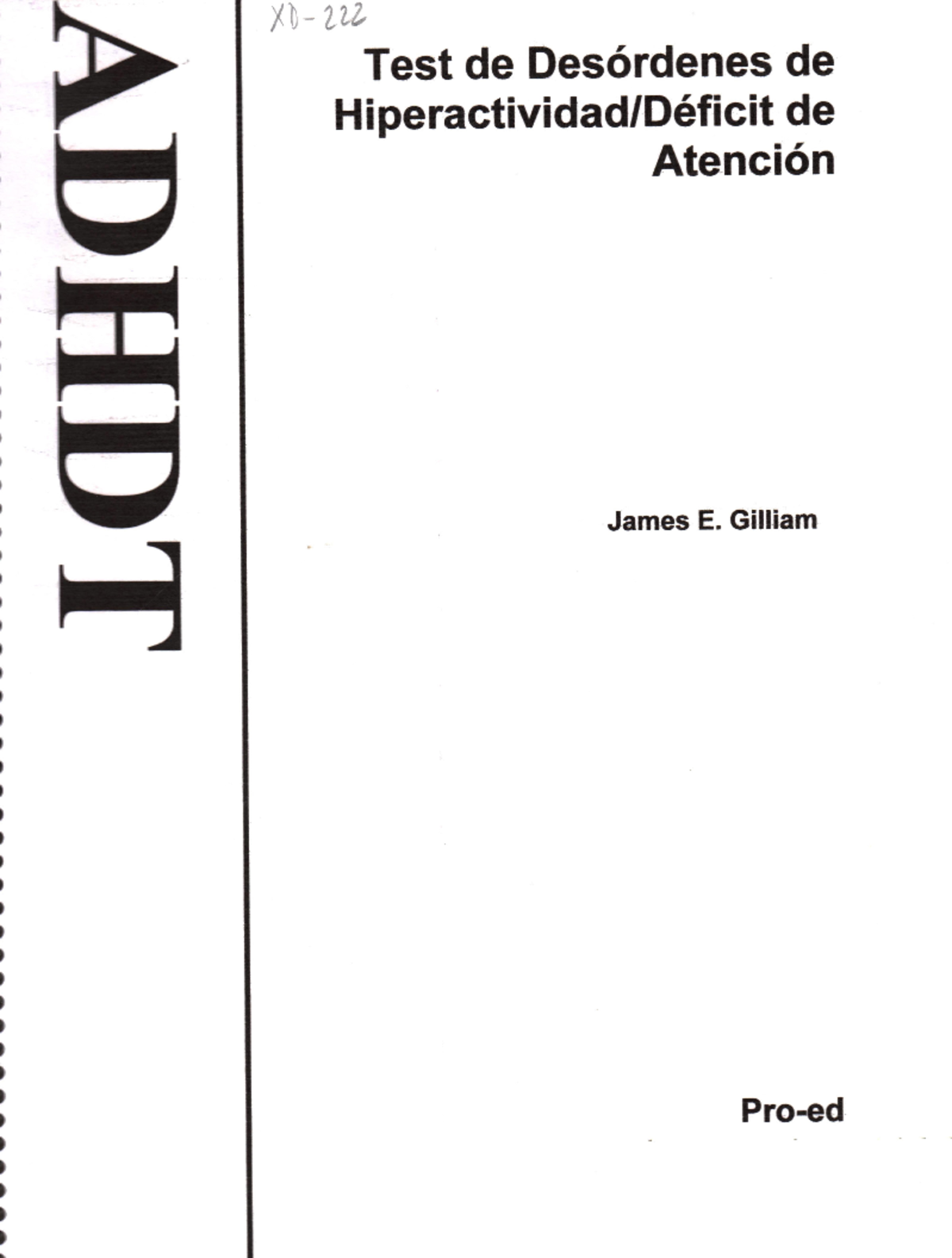 Manual-Adhdt - test para poder detectar trastorno por deficit de ...
