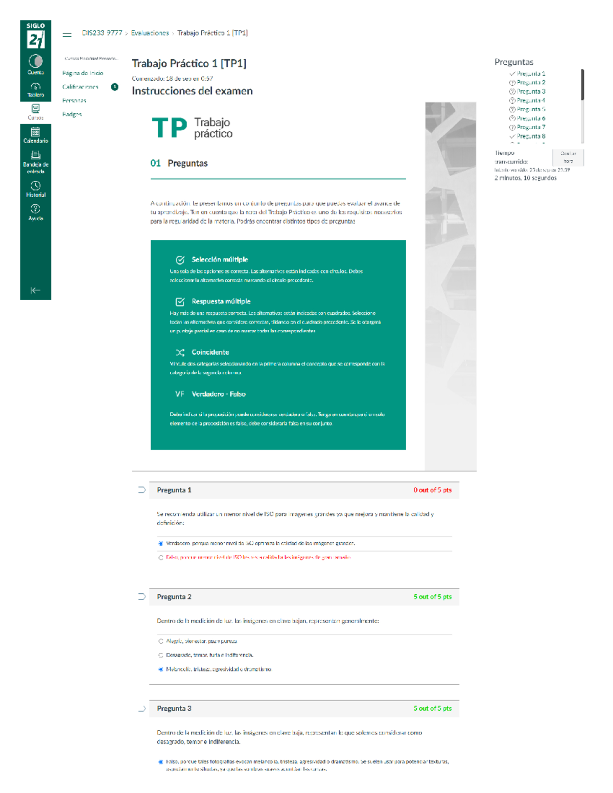 TP 1 100 - tp1 fotografia - Fotografía - Studocu