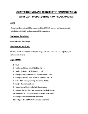ARM Programming LED Blinking with Timer Module - LED BLINKING WITH ...