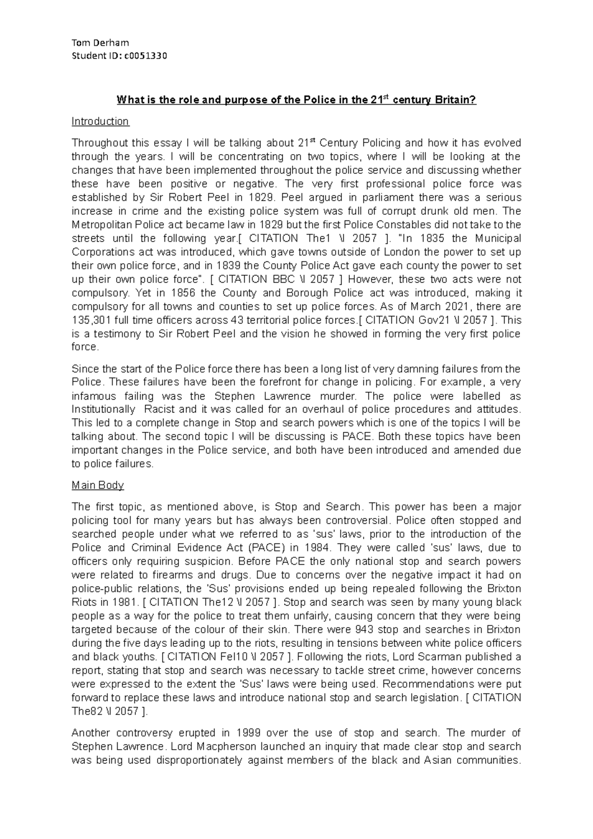 What Is The Role And Purpose Of The Police In The 21st Century Britain what-is-the-role-and-purpose-of-the-police-in-the-21st-century-britain