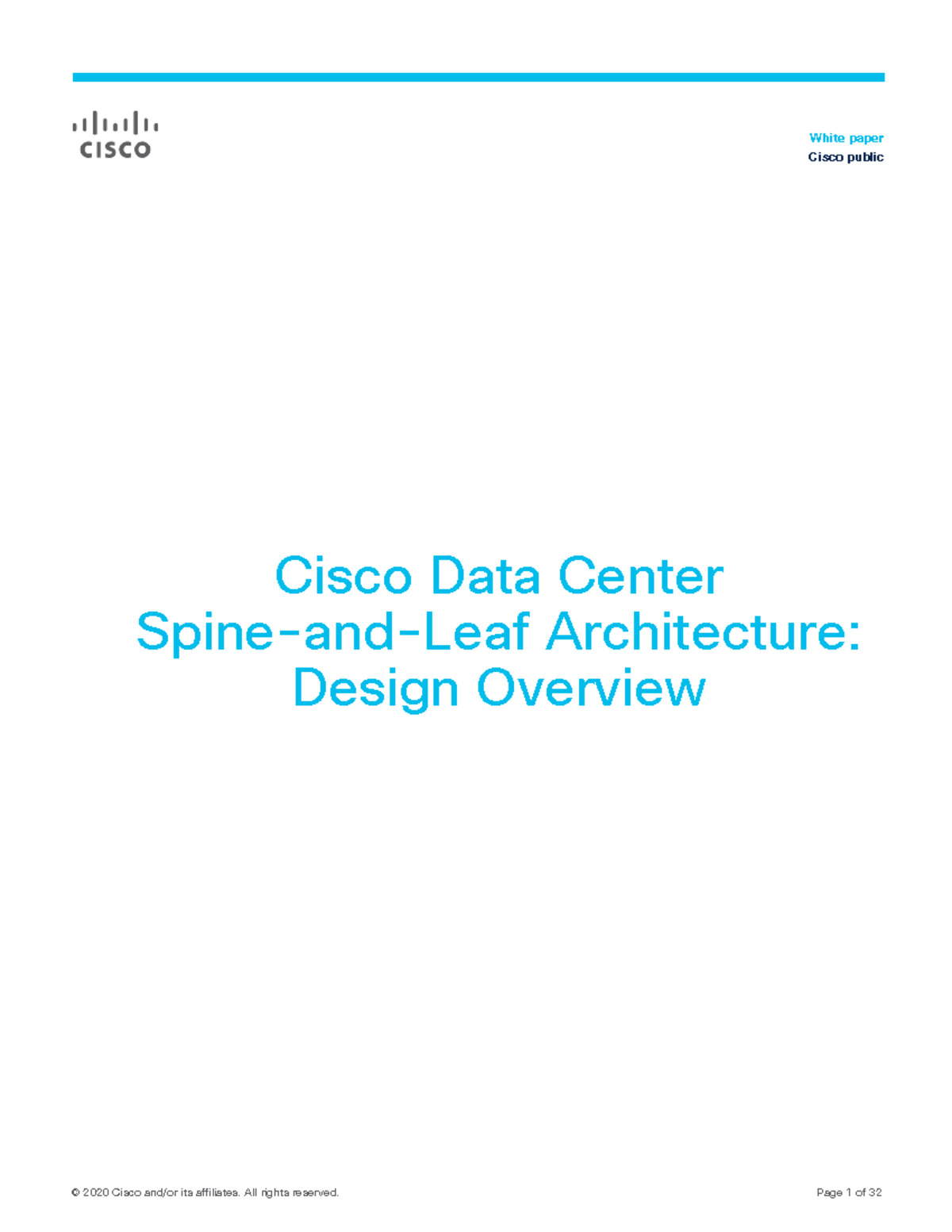 White paper c11 737022 - Apunts DATA CENTER ARQUITECHTURE - Cisco Data ...