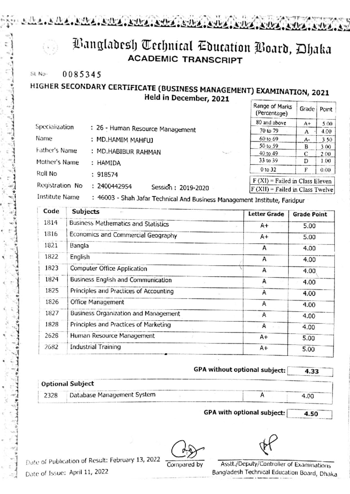 Secondary Transcripts - Financial Management - Studocu