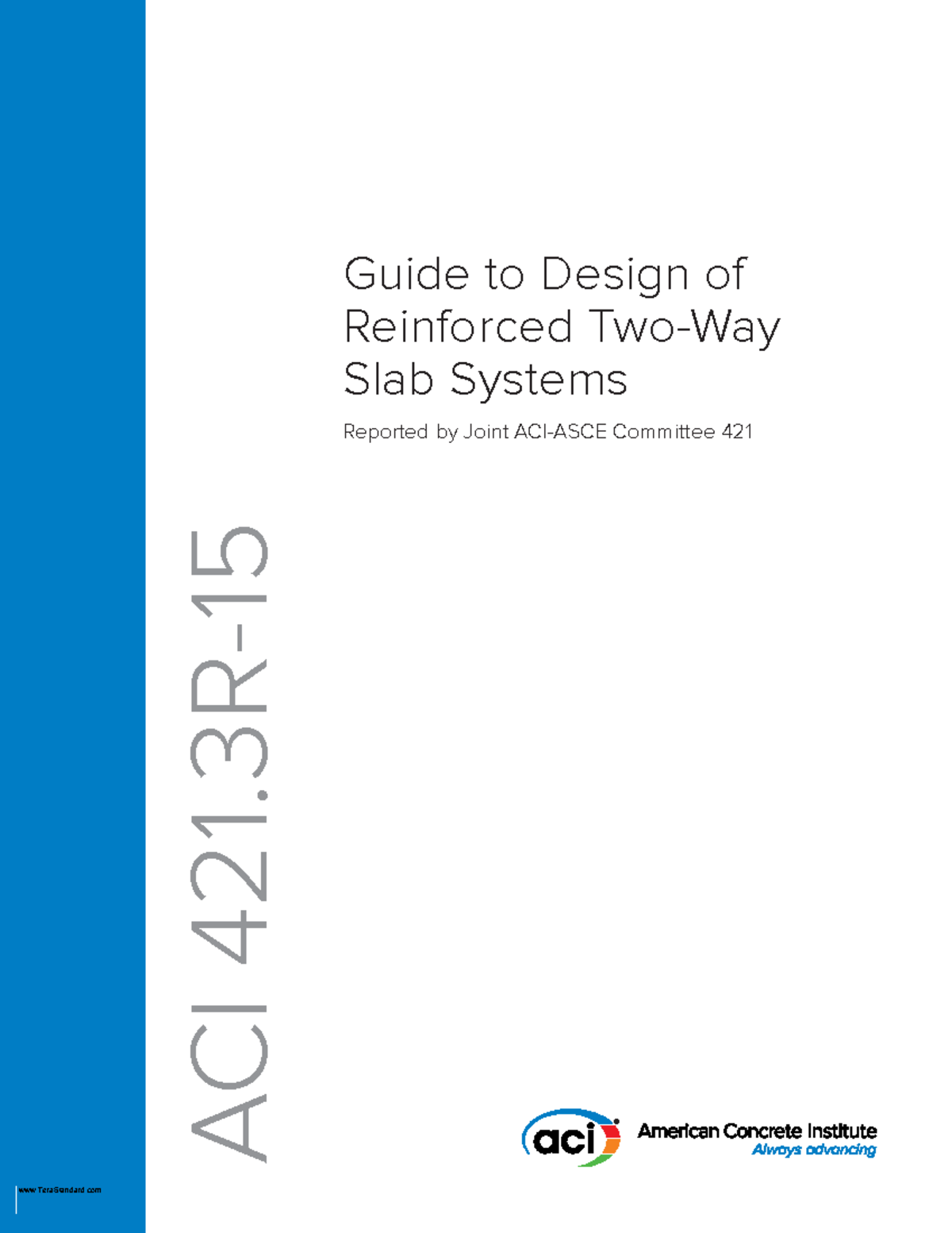 ACI 421.3R-15 Guide to Design of Reinforced Two-Way Slab Systems (coll ...